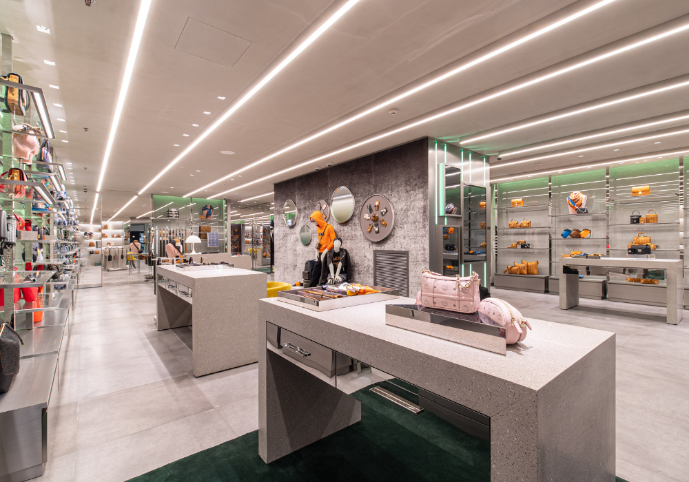 MCM expresses functional aesthetic at its new Times Square store